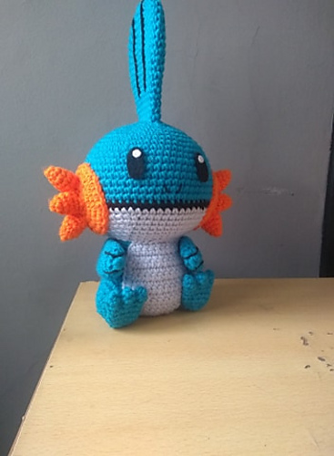 Ravelry: Pokemon Mudkip amigurumi pattern pattern by De Lisi Sofia