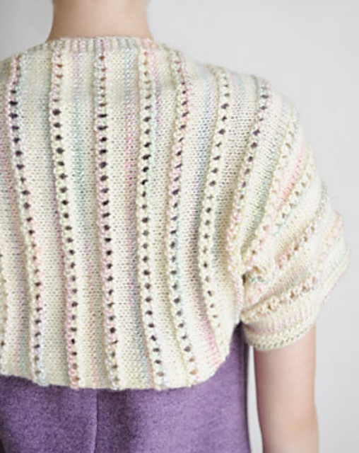 Ravelry: Tubular Knit in White Pastel pattern by Junko Yokoyama (横山純子)
