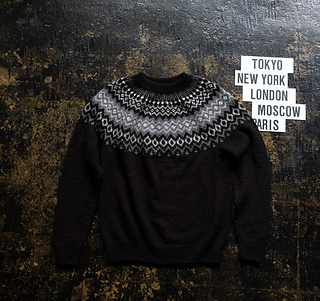 Ravelry: No.29 Nordic Style Sweater pattern by Yoko Hatta (風工房)