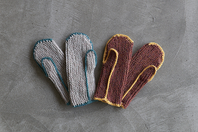Ravelry: #12 Garter Stitch Mittens pattern by Puppy (Daidoh ...
