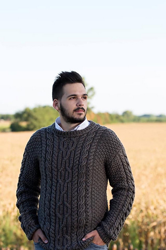 Ravelry: Hunter Sweater pattern by Nikolett Corley Designs