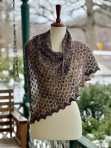 Ravelry: Deep Forest Shawl pattern by Nikolett Corley Designs
