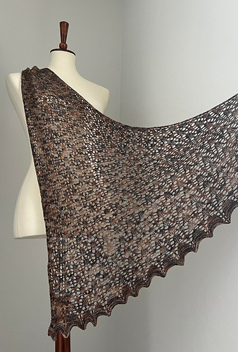 Ravelry: Deep Forest Shawl pattern by Nikolett Corley Designs