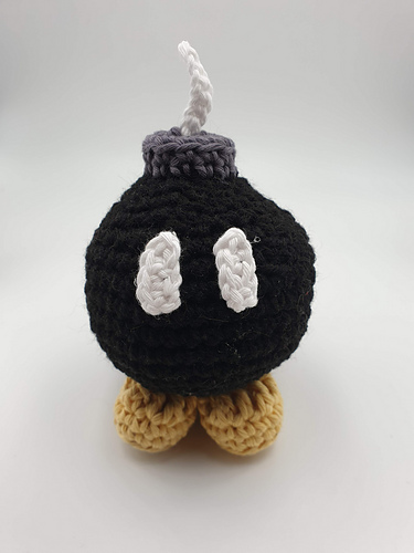 Ravelry: Super Mario Bob-omb pattern by Ninja Cat Crafts