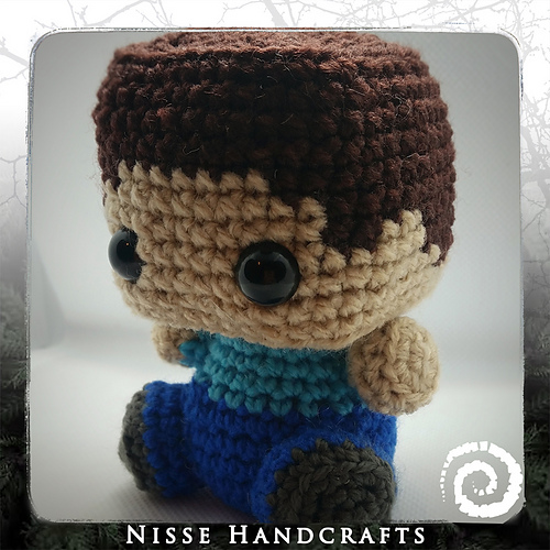 Ravelry: Steve - Minecraft pattern by Nisse Handcrafts