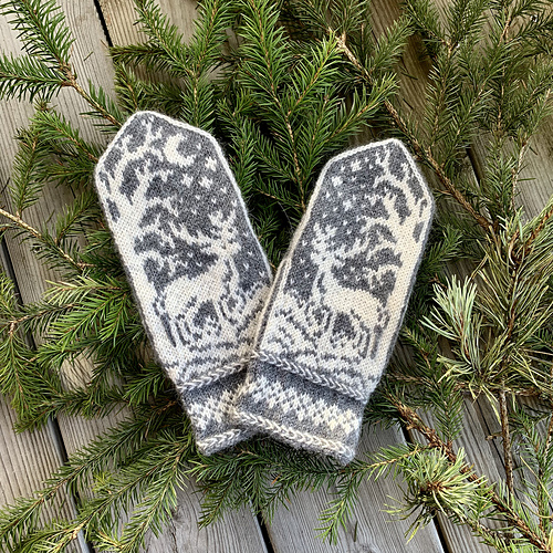 Ravelry: Renar / Reindeer pattern by Anita Widell
