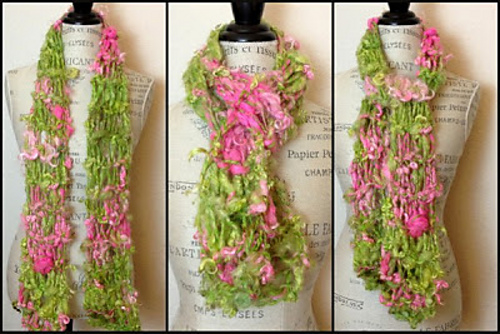 Ravelry: Easy Drop Stitch Scarf pattern by Nancy Queen