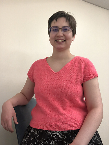 Ravelry: Slightly Sassy V pattern by Aimee Sher