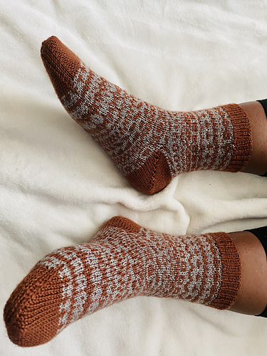 Ravelry: Forest Floor Socks pattern by Noma Ndlovu