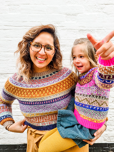 Ravelry: Mosaic Jumper pattern by Nomad Stitches