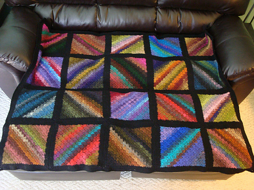 Ravelry: Stained Glass Windows Blanket pattern by Julie Romano Ethridge