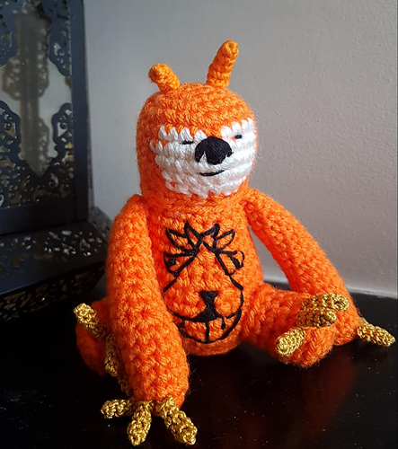 Ravelry: Sloth Softie pattern by Jo McCormack