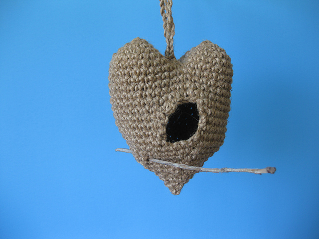 Ravelry: Love Nest Birdhouse Crochet Pattern pattern by Normalynn Hood