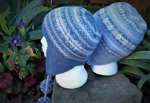 Ravelry: Rainbow Blue Chullo pattern by Janet Stimson
