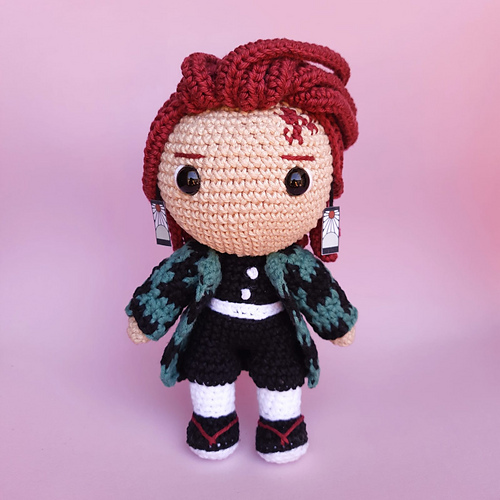 Ravelry: Tanjiro Kamado (Demon Slayer) pattern by Thamires Kaled