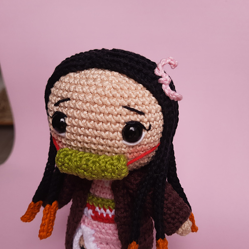 Ravelry: Nezuko Kamado (Demon Slayer) pattern by Thamires Kaled