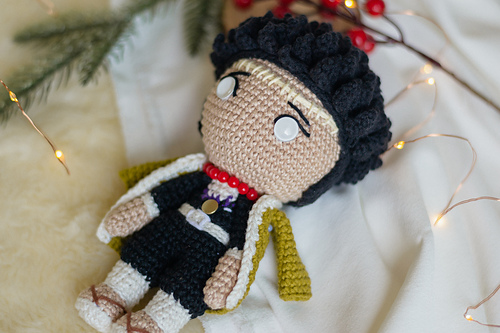Ravelry: Gyomei Himejima Amigurumi pattern by Thamires Kaled