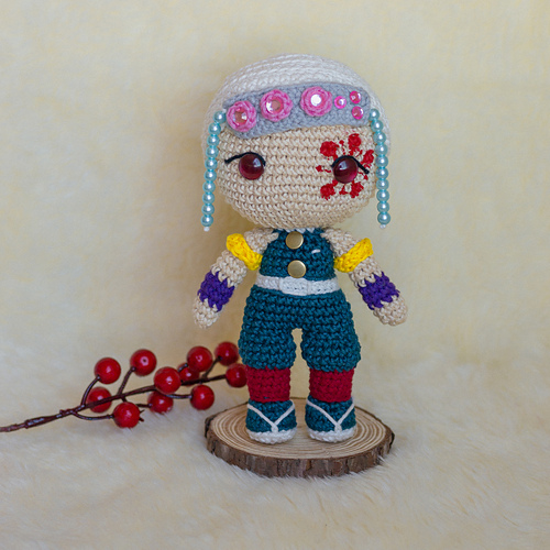 Ravelry: Tengen Uzui Amigurumi pattern by Thamires Kaled