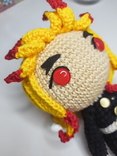 Ravelry: Kyojuro Rengoku Amigurumi pattern by Thamires Kaled