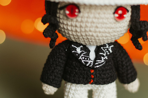 Ravelry: Muzan Kibutsuji (Demon Slayer) pattern by Thamires Kaled