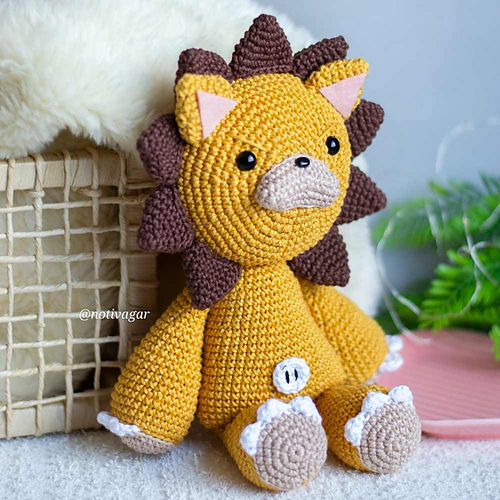 Ravelry: Kon Lion (Bleach) pattern by Thamires Kaled