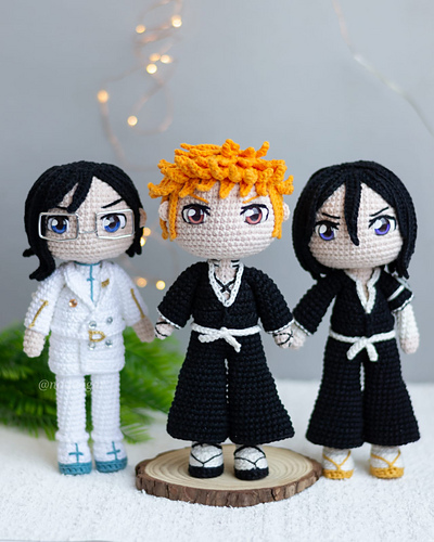Ravelry: Bleach Amigurumi pattern by Thamires Kaled
