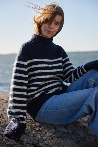 Ravelry: Caspian Striped pattern by Novita Design Studio