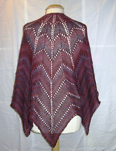 Ravelry: Chevron Shawl pattern by Nancy Hopf/NRHDesigns