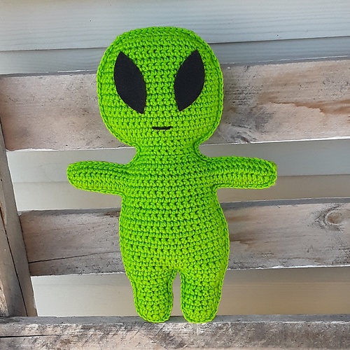 Ravelry: Alien Ragdoll pattern by Mersadie Sheppard