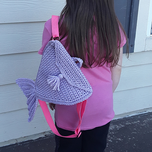 Ravelry: Mermaid Tail Backpack pattern by Mersadie Sheppard