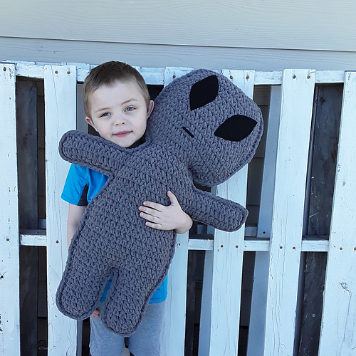 Ravelry: Giant Amigurumi Alien Ragdoll pattern by Mersadie Sheppard