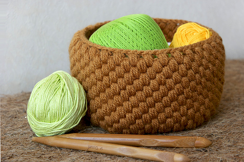 Ravelry: Wool Basket pattern by Oksana Duschek