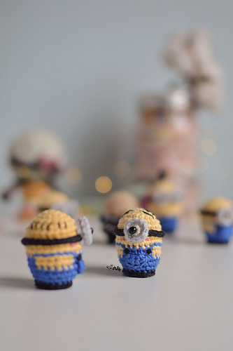 Ravelry: Mini Minions & Gru pattern by Jennifer C F