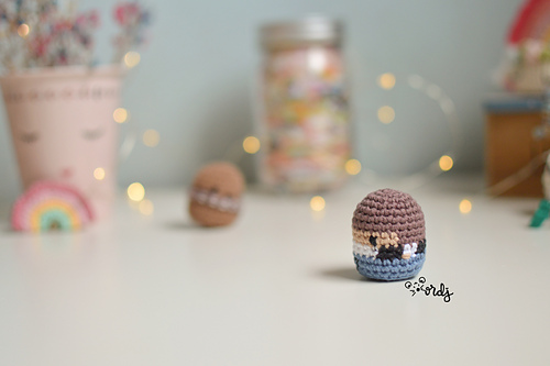 Ravelry: Mini Han Solo Amigurumi pattern by Jennifer C F