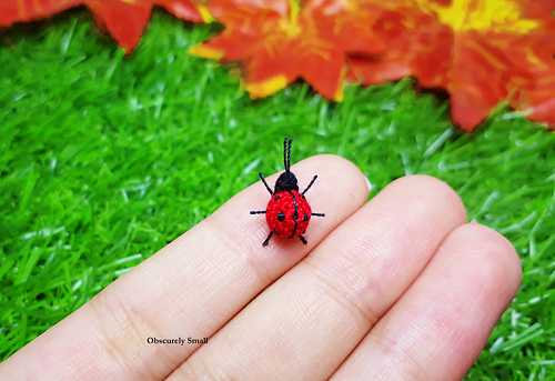 Ravelry: Mini Lady Bug pattern by Vivian Nguyen