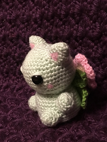 Ravelry: Chibi Baby Venusaur pattern by Kawaii Nerdy Crochet