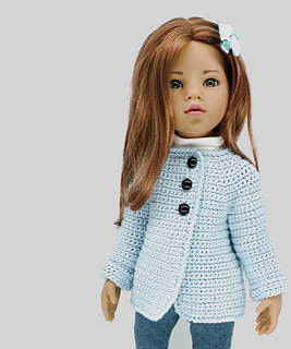 Ravelry: GOTZ Doll Aline Jacket pattern by Odd Dolli