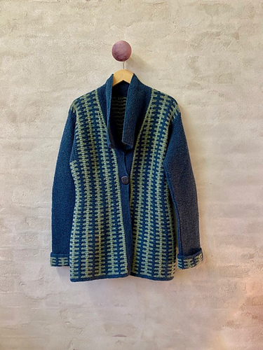 Ravelry: Silhuet jacket pattern by Hanne Falkenberg