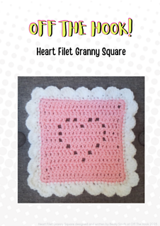 Ravelry: Scalloped Heart Filet Square pattern by Mrs Copson