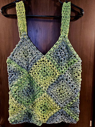 Ravelry: Tulip Square Tank Top pattern by Wilma Westenberg