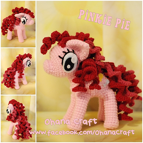 Ravelry: Pinkie Pie Amigurumi pattern by ohana craft