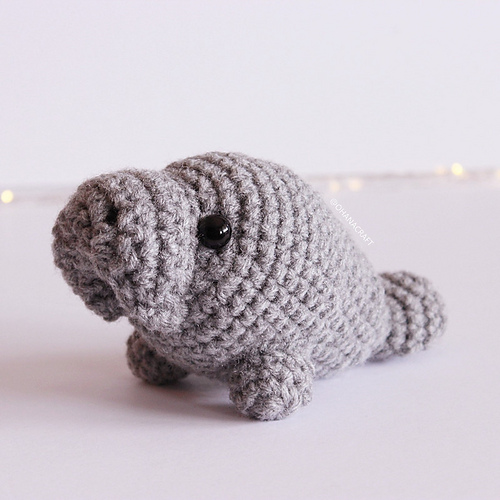 Ravelry: Monty the Manatee pattern by ohana craft