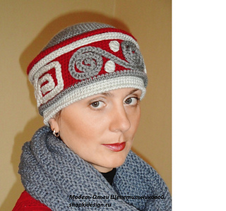 Ravelry: Russian Winter Hat pattern by Olga Shepetilnikova