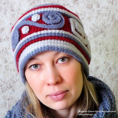 Ravelry: Russian Winter Hat pattern by Olga Shepetilnikova