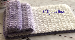 Ravelry: Looks like Angora scarf pattern by Olga Poltava