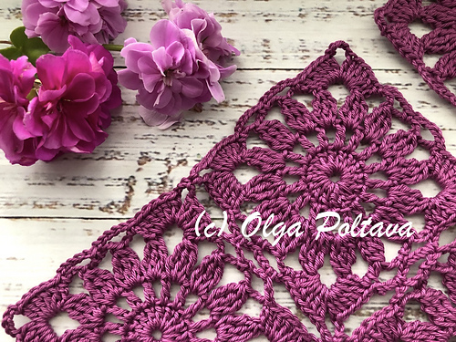 Ravelry: Lacy Motif pattern by Olga Poltava
