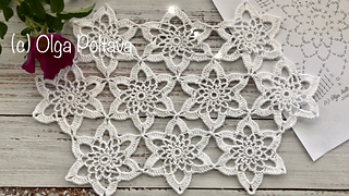 Ravelry: Flower Motif pattern by Olga Poltava