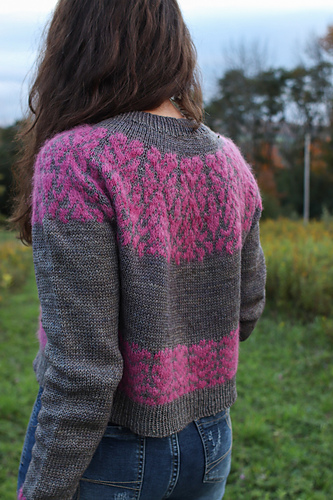 Ravelry: Soft Heart Sweater pattern by Olga Putano Designs