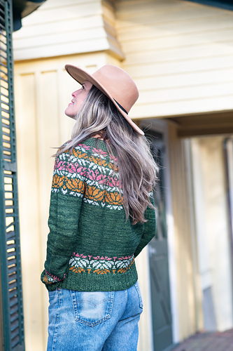 Ravelry: Giverny Sweater pattern by Olga Putano Designs