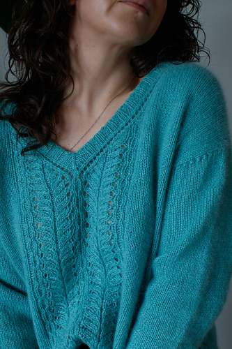 Ravelry: Adventitious Sweater pattern by Olga Putano Designs